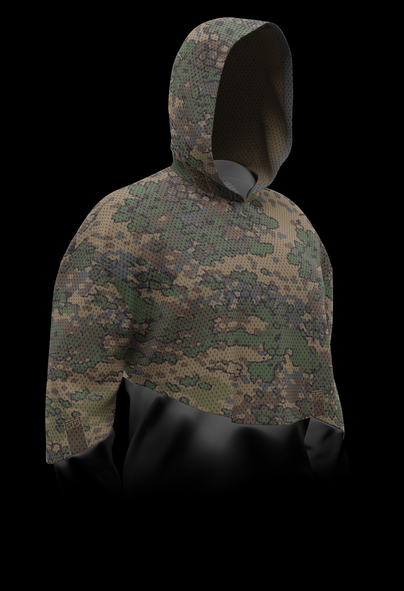 Foxwood Camo Gily Hood – Ginger Dynamics