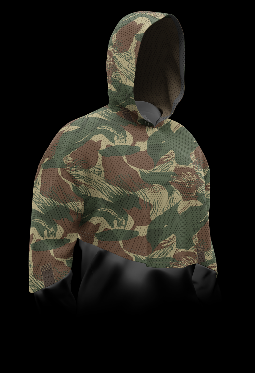 Rhodesian Camo Gily Hood – Ginger Dynamics