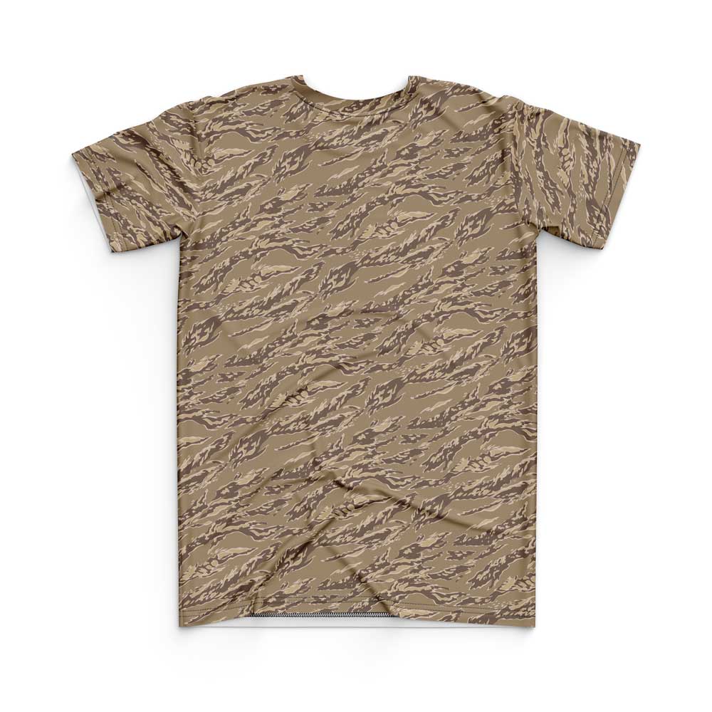 Short Sleeve Tiger Stripe Brown Out – Ginger Dynamics